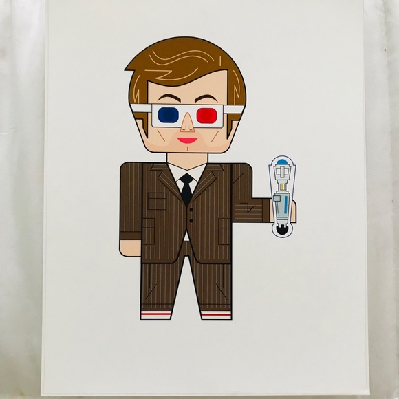 Wall Decor | Dr Who Tenth Doctor Print | Poshmark